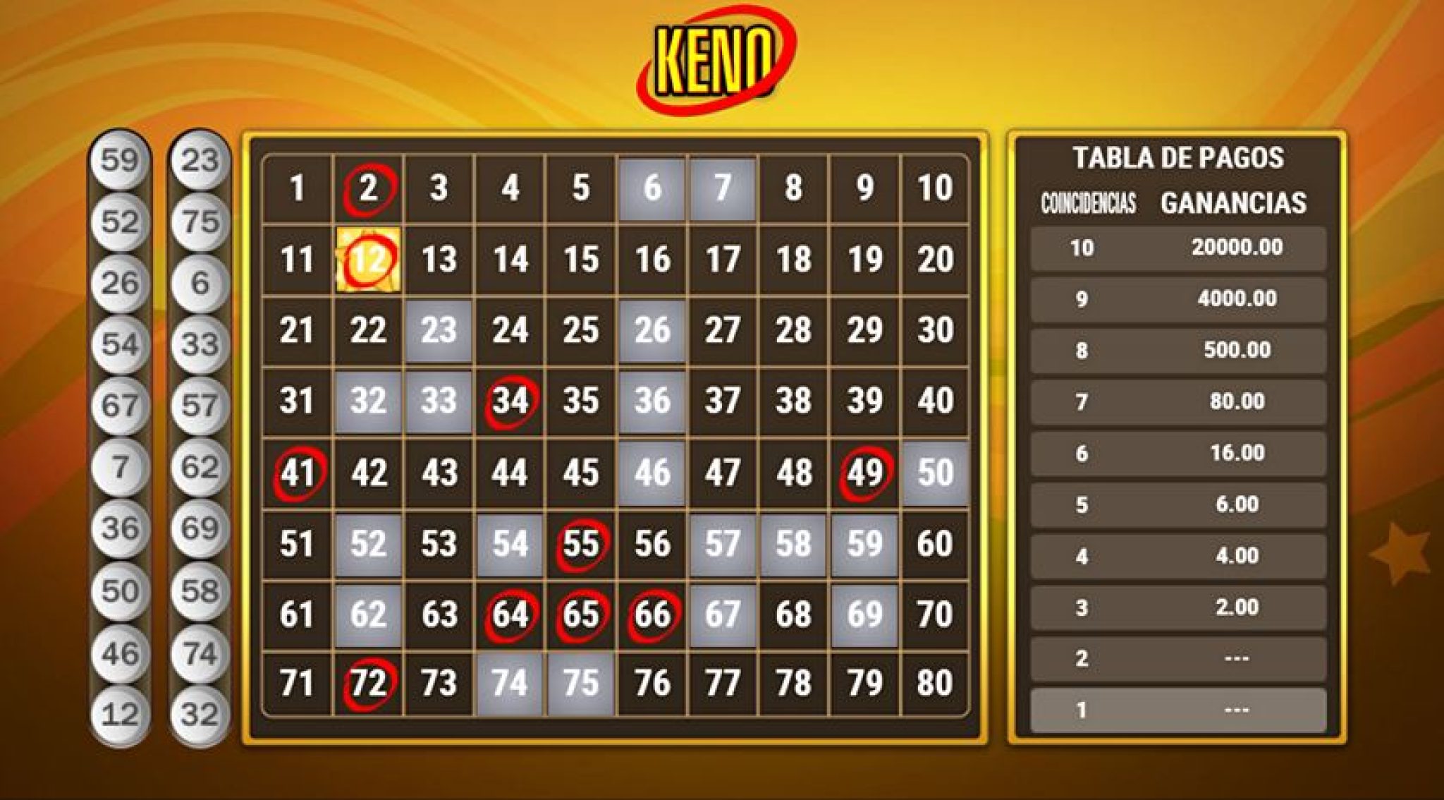 Keno - Qué es, Cómo jugar y Estrategias para Ganar